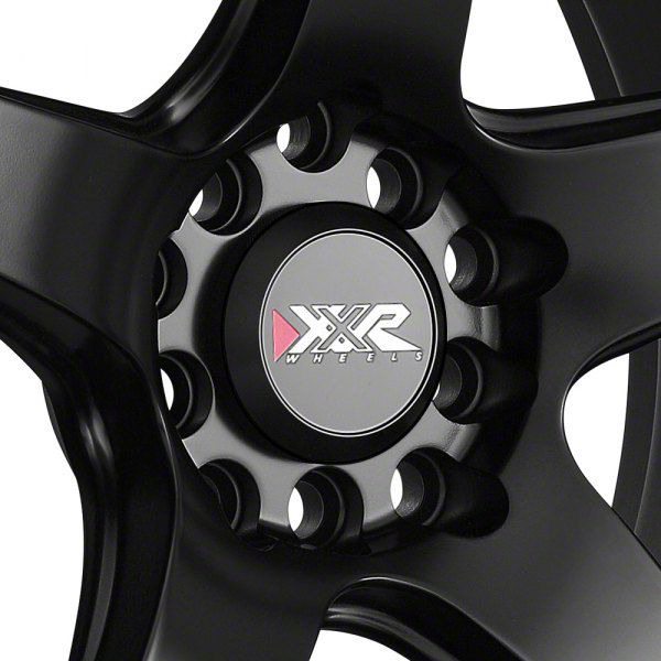 XXR Mustang 555 Flat Black Wheel; 17x8; 35mm Offset 555781022 (99-04 ...