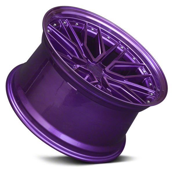 XXR Mustang 571 Diamond Cut Purple Wheel; 18x8.5; 35mm Offset 571886584 ...