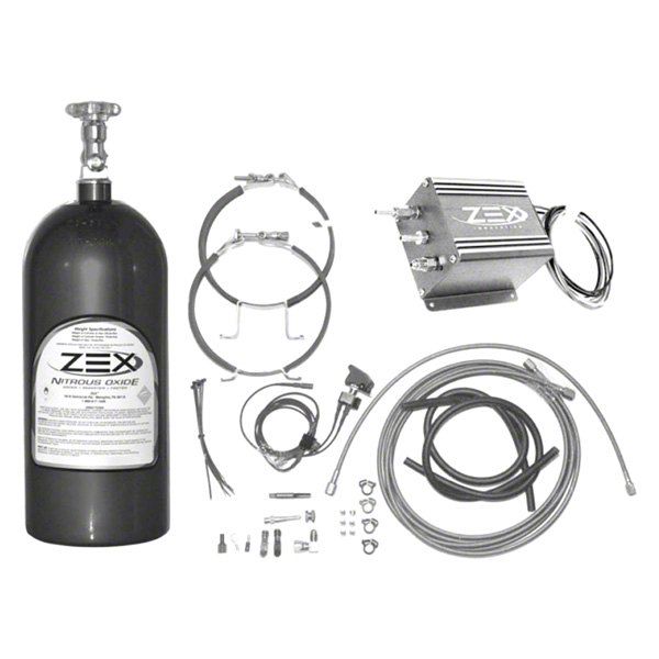 ZEX Mustang Dry Injected Nitrous System with Polished Bottle 82015P (86 ...