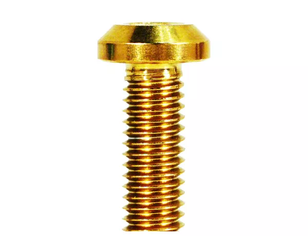 ZSPEC Design Camaro Throttle Body Fastener Kit; Grade-5 Titanium; Gold ...