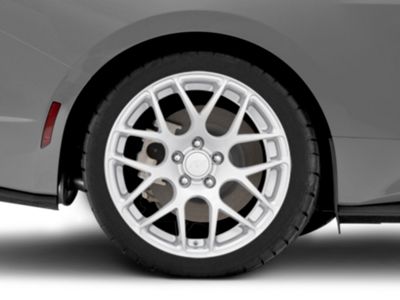 Mustang AMR Silver Wheel; Rear Only; 19x10; 48mm Offset (24-25 Mustang ...
