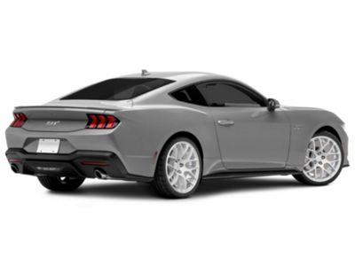 Mustang AMR Silver Wheel; Rear Only; 20x10; 48mm Offset (24-25 Mustang ...