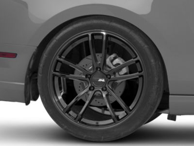 American Racing Mustang Mach Five Gloss Black Wheel; Rear Only; 20x11 ...