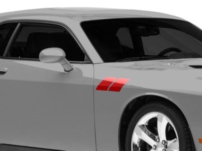 SEC10 Challenger Hash Marks; Red CH3149 (08-23 Challenger) - Free Shipping