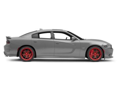 Asanti Charger Monarch Candy Red Wheel; 20x9; 15mm Offset ABL37 ...