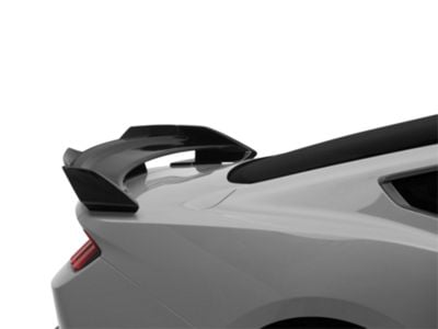 Mustang Dark Horse Style Rear Spoiler; Gloss Black (24-26 Mustang ...