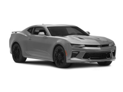 Camaro 50th Anniversary Mesh Lower Grille; Black (16-18 Camaro SS ...