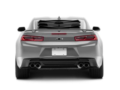 Camaro Bakkdraft Rear Window Louvers; Gloss Black (16-24 Camaro Coupe ...