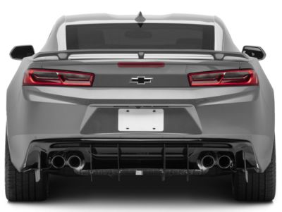 Camaro Centa VR2 Rear Diffuser; Textured Black (16-24 Camaro) - Free ...