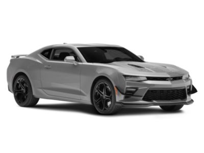 Camaro Front Bumper Side Canards; Carbon Flash (16-18 Camaro SS) - Free ...