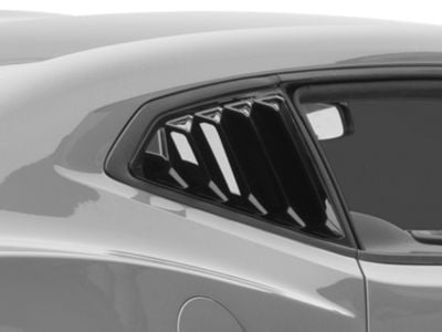 MP Concepts Camaro Rear Window Louvers; Gloss Black CC2014 (16-24 ...