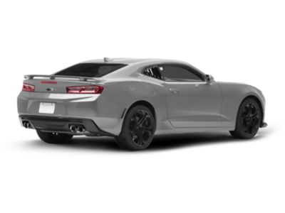 Camaro Quarter Window Louvers; Gloss Black (16-24 Camaro Coupe) - Free ...