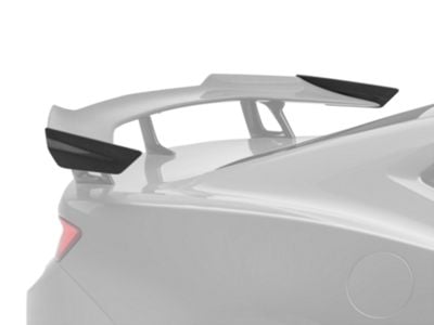 Camaro Rear Spoiler Side Winglets; Carbon Fiber (16-24 Camaro) - Free ...