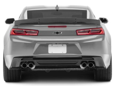 Camaro Track Package Rear Spoiler; Carbon Fiber (16-24 Camaro) - Free ...