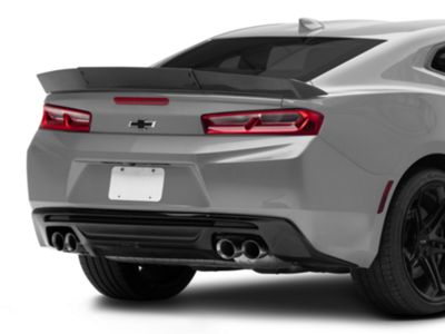 Camaro Track Package Rear Spoiler; Carbon Fiber (16-24 Camaro) - Free ...