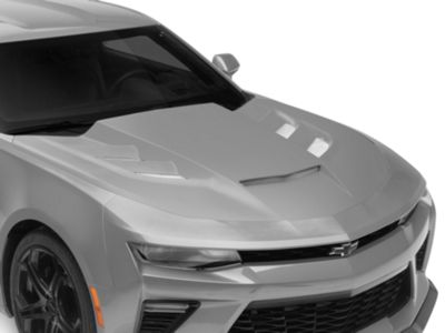 Camaro Type-VIP Style Ram Air Hood; Unpainted (16-18 Camaro) - Free ...