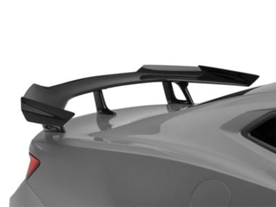 Camaro ZL1 1LE Style Rear Wing Spoiler; Carbon Flash (16-24 Camaro w ...
