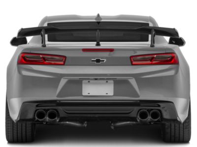 Camaro ZL1 1LE Style Rear Wing Spoiler; Carbon Flash (16-24 Camaro w ...
