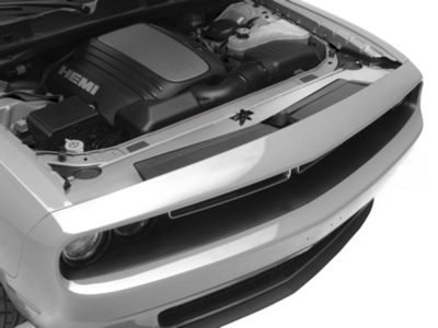 Challenger Engine Header Plate; Polished (08-23 Challenger) - Free Shipping