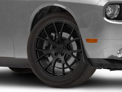Challenger Hellcat Style Satin Black Wheel; 20x9; 20mm Offset (08-23 ...