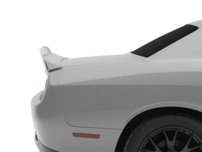 Challenger V3R Wicker Bill Rear Spoiler Add-On; Gloss Black (15-23 ...