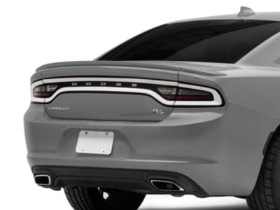 Charger Tail Light Tint Overlay; White (15-23 Charger) - Free Shipping