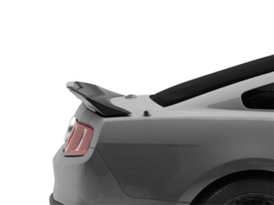Drake Muscle Cars Mustang Wicker Bill Style Rear Spoiler; Satin Black ...