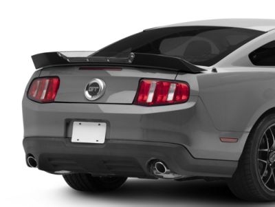 Drake Muscle Cars Mustang Wicker Bill Style Rear Spoiler; Satin Black ...