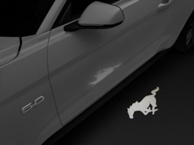 Ford Mustang Pony Puddle Light; Driver Side FR3Z-13B375-D (15-23 ...