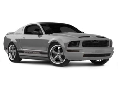 Shelby Mustang Razor Gunmetal Wheel; Rear Only; 20x10 SB198S2167 (05-09 ...