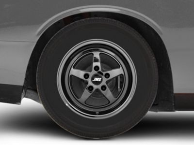 JMS Challenger Avenger Series Black Chrome Wheel; Front Only; 17x4.5 ...