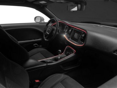 Challenger RGB 6-Piece Interior Dash Kit with Bluetooth Controller ...