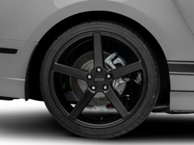 MMD Mustang 551C Matte Black Wheel; Rear Only; 20x10; 45mm Offset ...