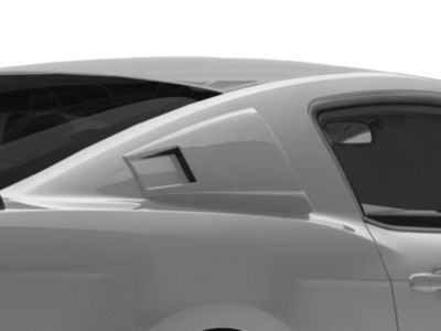 MMD Mustang Eleanor Style Window Scoops; Pre-Painted 427867 (05-14 ...