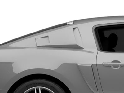 MMD Mustang Eleanor Style Window Scoops; Pre-Painted 427867 (05-14 ...