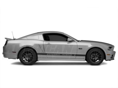 MMD Mustang GT350 Style Window Covers; Pre-Painted 71319 (10-14 Mustang ...