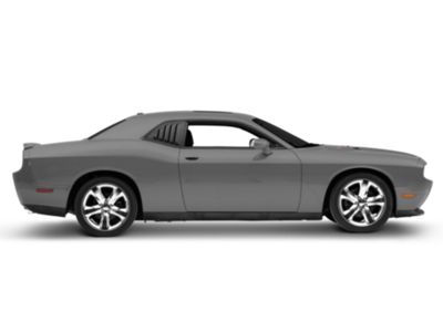 MP Concepts Challenger Quarter Window Louvers; Matte Black CH4982 (08 ...
