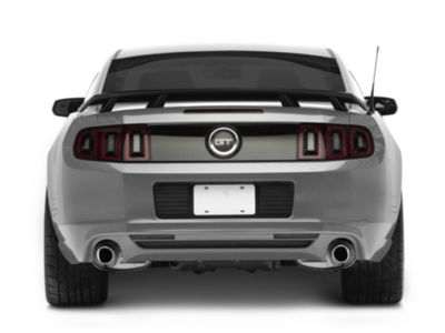 MP Concepts Mustang GT/CS Style Rear Spoiler; Matte Black 415027 (10-14 ...