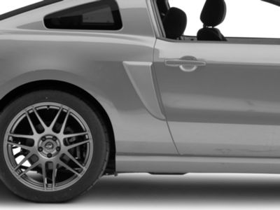 MP Concepts Mustang Side Scoops with Inserts; Unpainted 434699 (10-14 ...