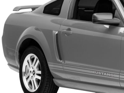 MMD Mustang Eleanor Style Window Scoops; Pre-Painted 427867 (05-14 ...