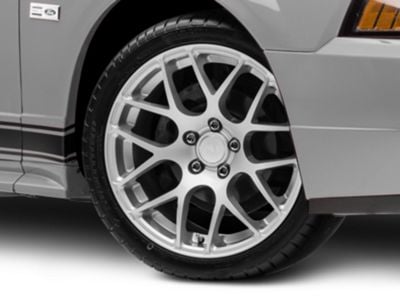 Mustang AMR Silver Wheel; 18x9; 30mm Offset (99-04 Mustang) - Free Shipping
