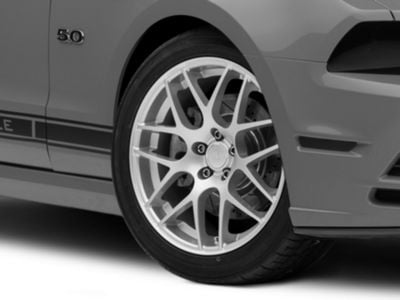 Mustang AMR Silver Wheel; 19x8.5; 30mm Offset (10-14 Mustang) - Free ...