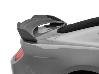 Mustang Dark Horse Style Rear Spoiler; Matte Black (15-23 Mustang ...