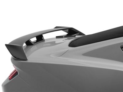 Mustang GT Style Rear Spoiler; Glossy Black (24-26 Mustang Fastback ...
