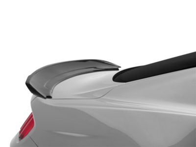 Mustang GT350 Track Pack Style Rear Spoiler; Gloss Black (15-23 Mustang ...