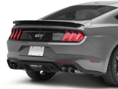 Mustang GT350 Track Pack Style Rear Spoiler; Gloss Black (15-23 Mustang ...