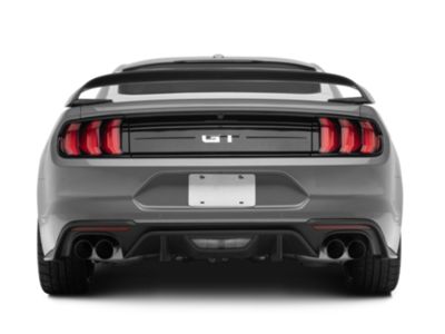 Mustang GT350R Style Rear Spoiler; Carbon Fiber (15-23 Mustang Fastback ...