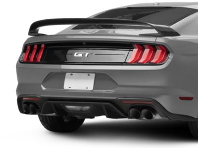 Mustang GT350R Style Rear Spoiler; Carbon Fiber (15-23 Mustang Fastback ...
