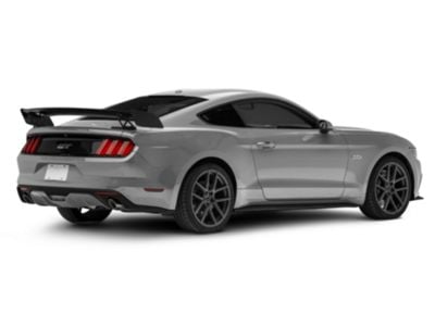 Mustang GT500 Track Pack Style Rear Spoiler; Gloss Black (15-23 Mustang ...