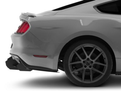 Mustang HDPE Rear Diffuser; Matte Black (15-17 Mustang GT, EcoBoost, V6 ...